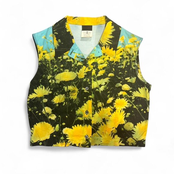 Dolce & Gabbana | Tops | Vintage Dolce Gabbana Dandelion Top | Poshmark